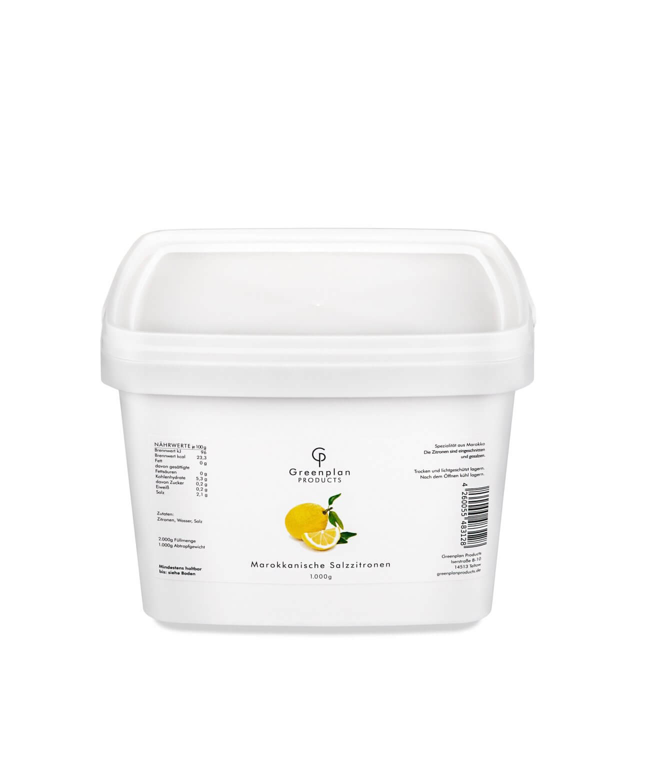 Moroccan salt lemons / citron confit - 1 kg - Greenplan Products ...