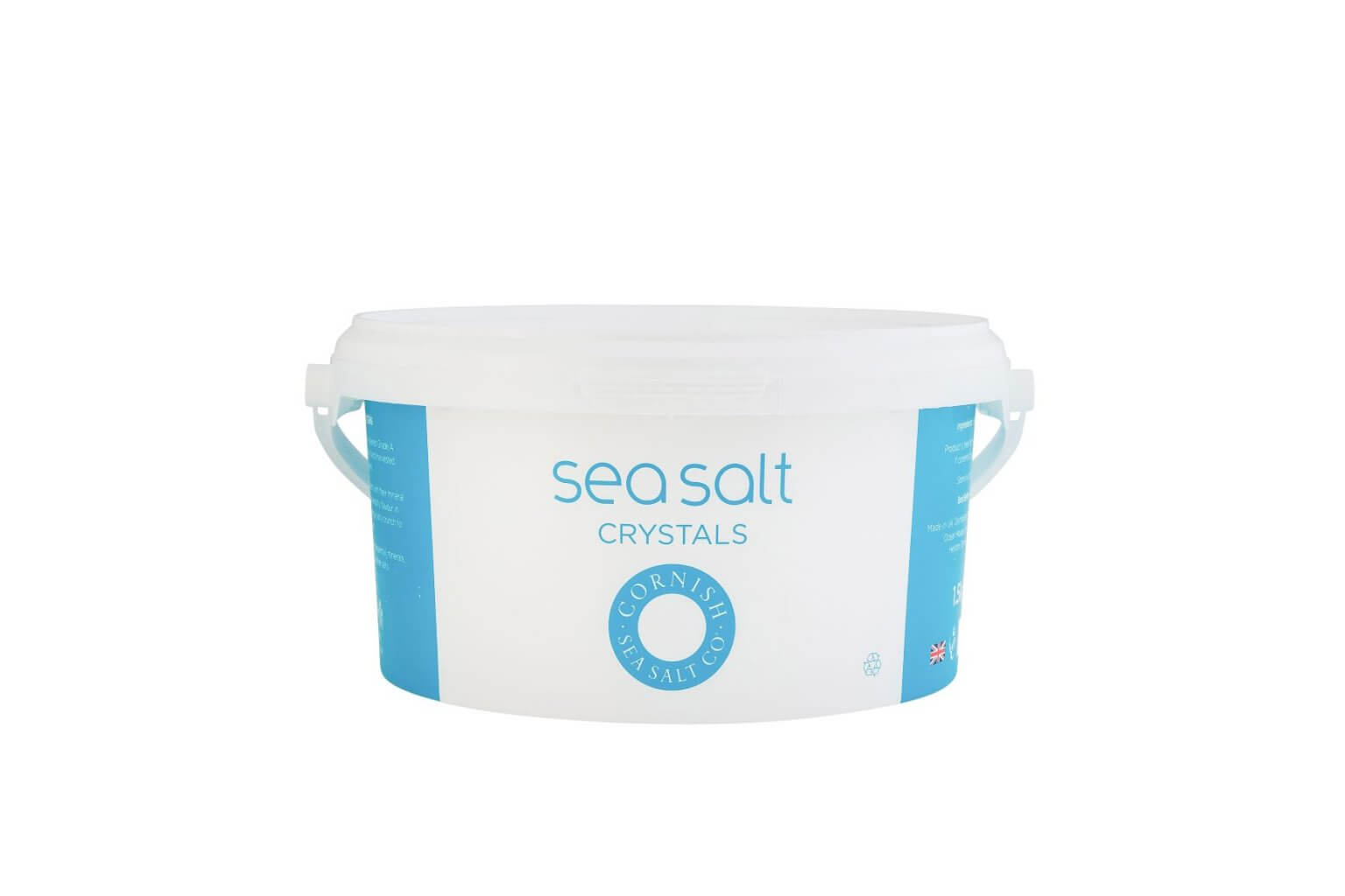 Maldon Salt Pig, ceramic container cream white incl. Maldon Sea Salt ...