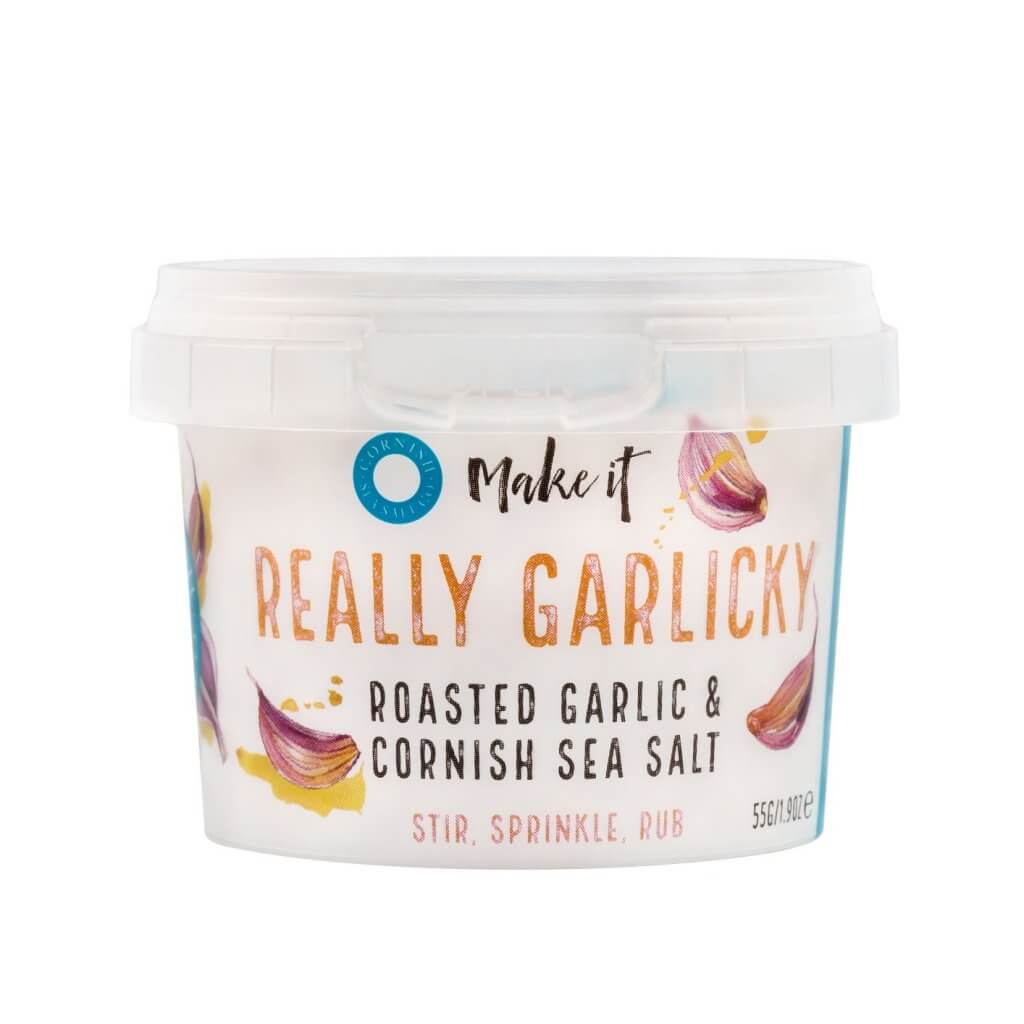 Maldon Salt Pig, ceramic container cream white incl. Maldon Sea Salt ...